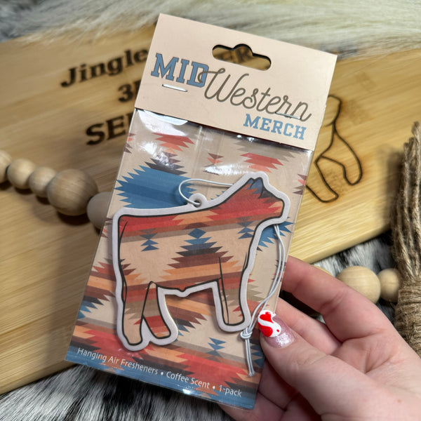 Aztec Cattle Freshie – Back in the Barn Boutique